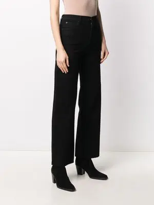 SLVRLAKE High Rise Flared Leg Jeans