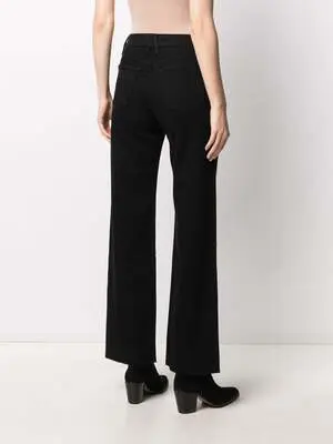 SLVRLAKE High Rise Flared Leg Jeans