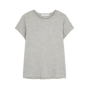 Rag & Bone Rag & Bone The Tee White Cotton T-shirt - XS Grey
