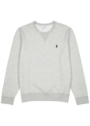 Polo Ralph Lauren Performance Jersey Crewneck Sweatshirt - Grey
