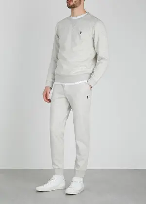 Polo Ralph Lauren Performance Jersey Crewneck Sweatshirt - Grey