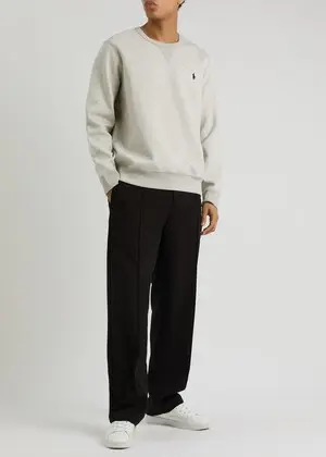 Polo Ralph Lauren Performance Jersey Crewneck Sweatshirt - Grey
