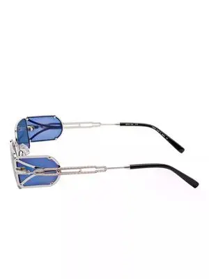 Matsuda Rectangle-frame Sunglasses - Silver