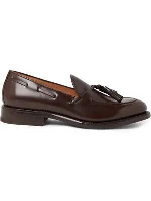 Sid Mashburn Leather Tasselled Loafers Us 7