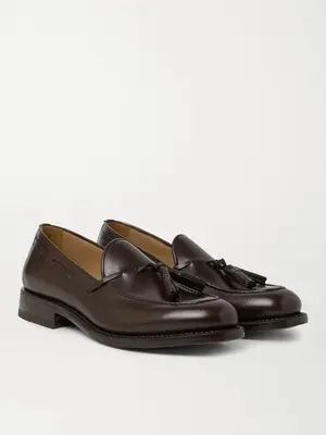 Sid Mashburn Leather Tasselled Loafers Us 7