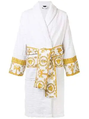 Versace I Love Baroque Bathrobe - White
