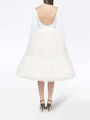 Miu Miu Ballerina Style Tulle Dress