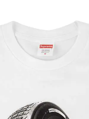 Supreme Tire Print T-shirt - White