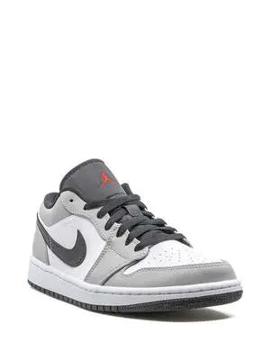 JORDAN Air 1 Low Light Smoke Sneakers - Grey