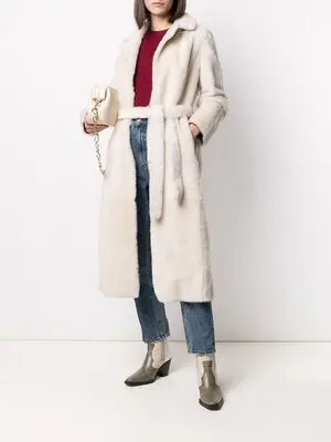 YVES SALOMON Full-length Shearling Coat