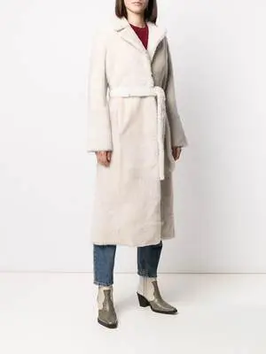 YVES SALOMON Full-length Shearling Coat
