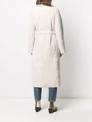 YVES SALOMON Full-length Shearling Coat