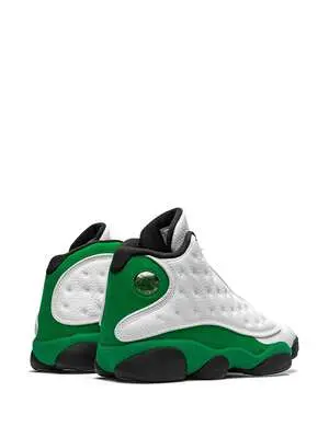 JORDAN Air Retro Lucky Green Sneakers - White
