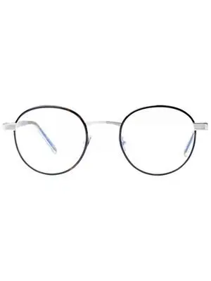 Saint Laurent Round-frame Glasses - Brown