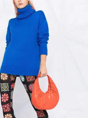 La DoubleJ Floral Stretch Leggings - Black