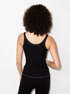 Ksubi Ribbed Tank Top - Black