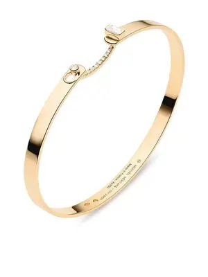 NOUVEL HERITAGE 18kt Yellow Dinner Date Mood Diamond Bangle