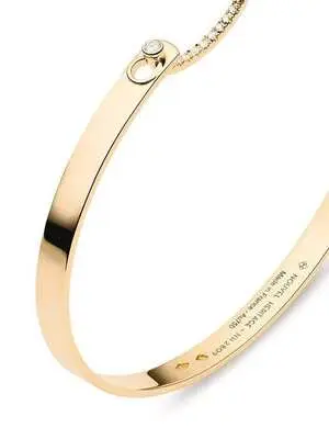 NOUVEL HERITAGE 18kt Yellow Dinner Date Mood Diamond Bangle