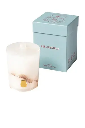 TRUDON The Alabasters Candle In White - Hemera