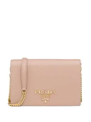 Prada Mini Saffiano Leather Shoulder Bag