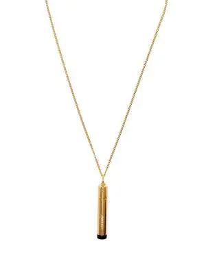 AMBUSH Pill Case Charm Necklace - Gold