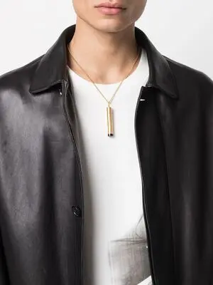 AMBUSH Pill Case Charm Necklace - Gold