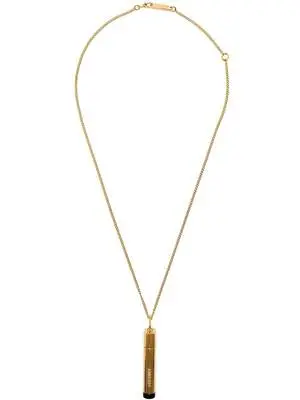 AMBUSH Pill Case Charm Necklace - Gold