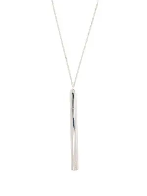 AMBUSH Oversize Pendant Necklace - Silver