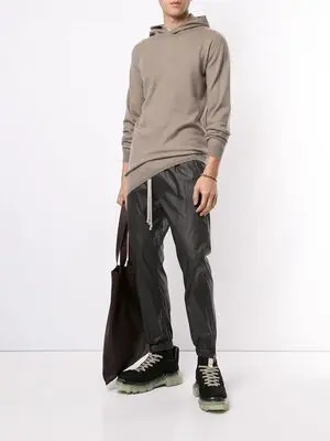 Rick Owens Longline Long-sleeve Hoodie