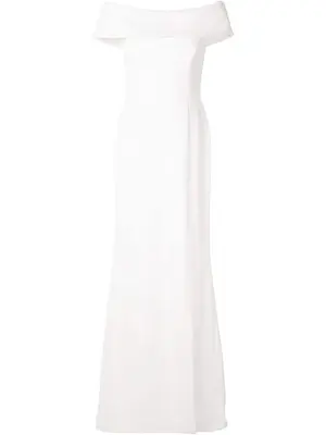 Rebecca Vallance Venice Off-shoulder Gown - White