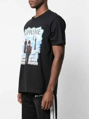Supreme Levitation Graphic-print T-shirt - Black