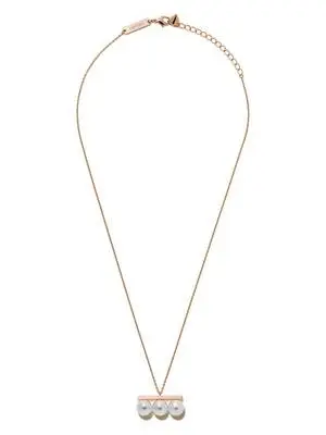 TASAKI 18kt Rose Gold Akoya Pearl Balance Neo Pendant - Pink