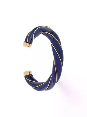 AURÉLIE BIDERMANN Diana Twist Cuff Bracelet - Blue