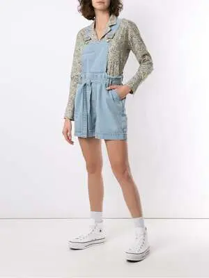 AMAPO - Eduarda Denim Dungarees