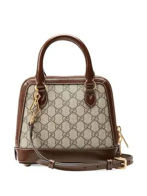 Gucci Mini Horsebit 1955 Top-handle Bag - Brown