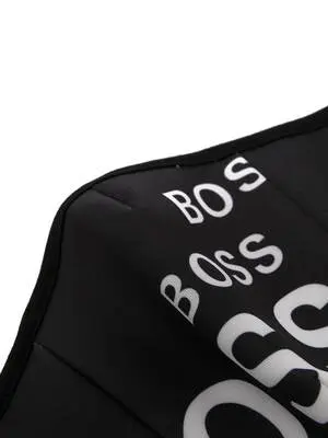 BOSS Logo Print Face Mask