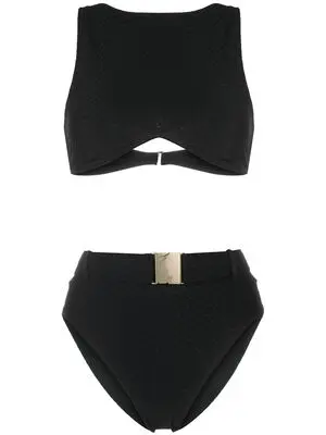 NOIRE SWIMWEAR Nikki High-waisted Bikini