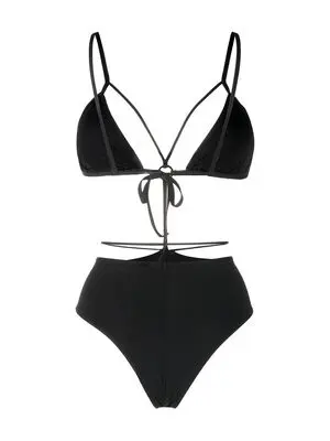 NOIRE SWIMWEAR Temptation Monokini - Black