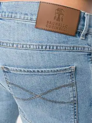 Brunello Cucinelli Skinny Low Rise Jeans