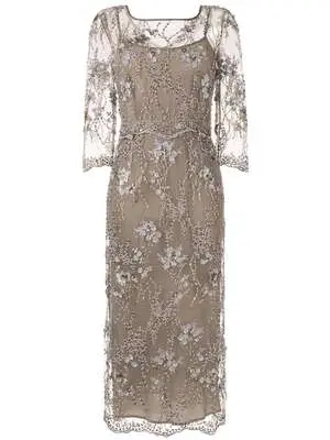 Antonio Marras Embroidered Cocktail Dress