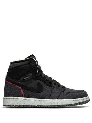 JORDAN Air 1 Retro High Og Zoom Space Hippie Sneakers - Black