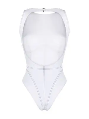 NOIRE SWIMWEAR Open-back One-piece Swimsuit