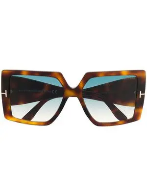 TOM FORD Quinn Oversized-frame Sunglasses