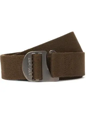 Filson Togiak 4cm Leather-trimmed Webbing Belt
