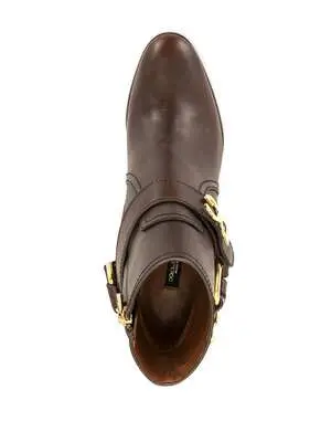 Dolce & Gabbana Buckled Ankle Booties
