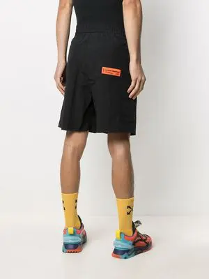 Heron Preston Logo-patch Track Shorts