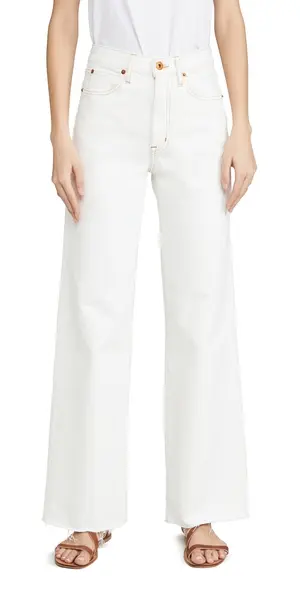 SLVRLAKE Grace Jeans - Natural White