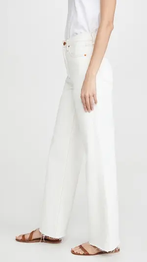 SLVRLAKE Grace Jeans - Natural White