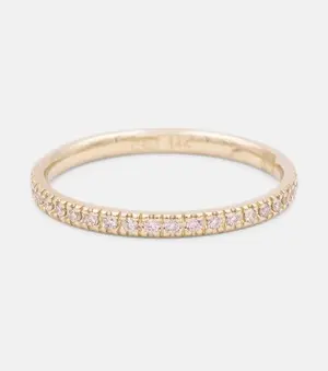 SYDNEY EVAN 14kt Yellow Eternity Ring With Diamonds - Gold