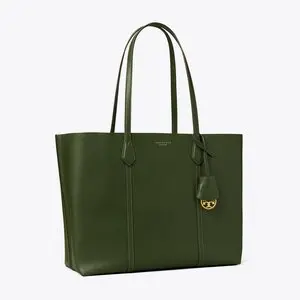 Tory Burch Tory Burch Perry Triple-Compartment Tote Basil